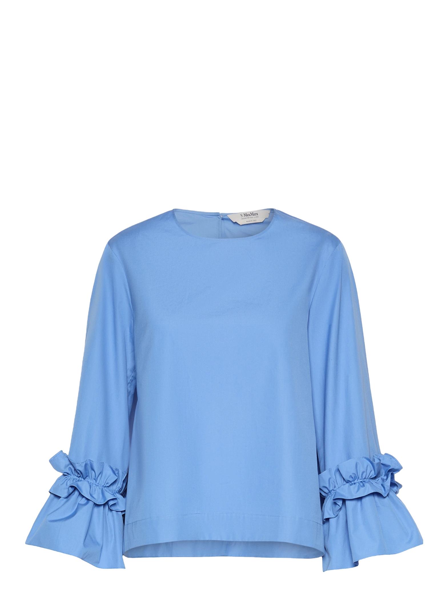 MAX MARA Max Mara Valzer Blouse with Ruffled Cuffs